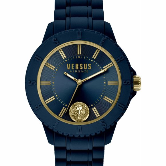 Versace | Accessories | New Versace Versus Deep Blue Womens Watch ...